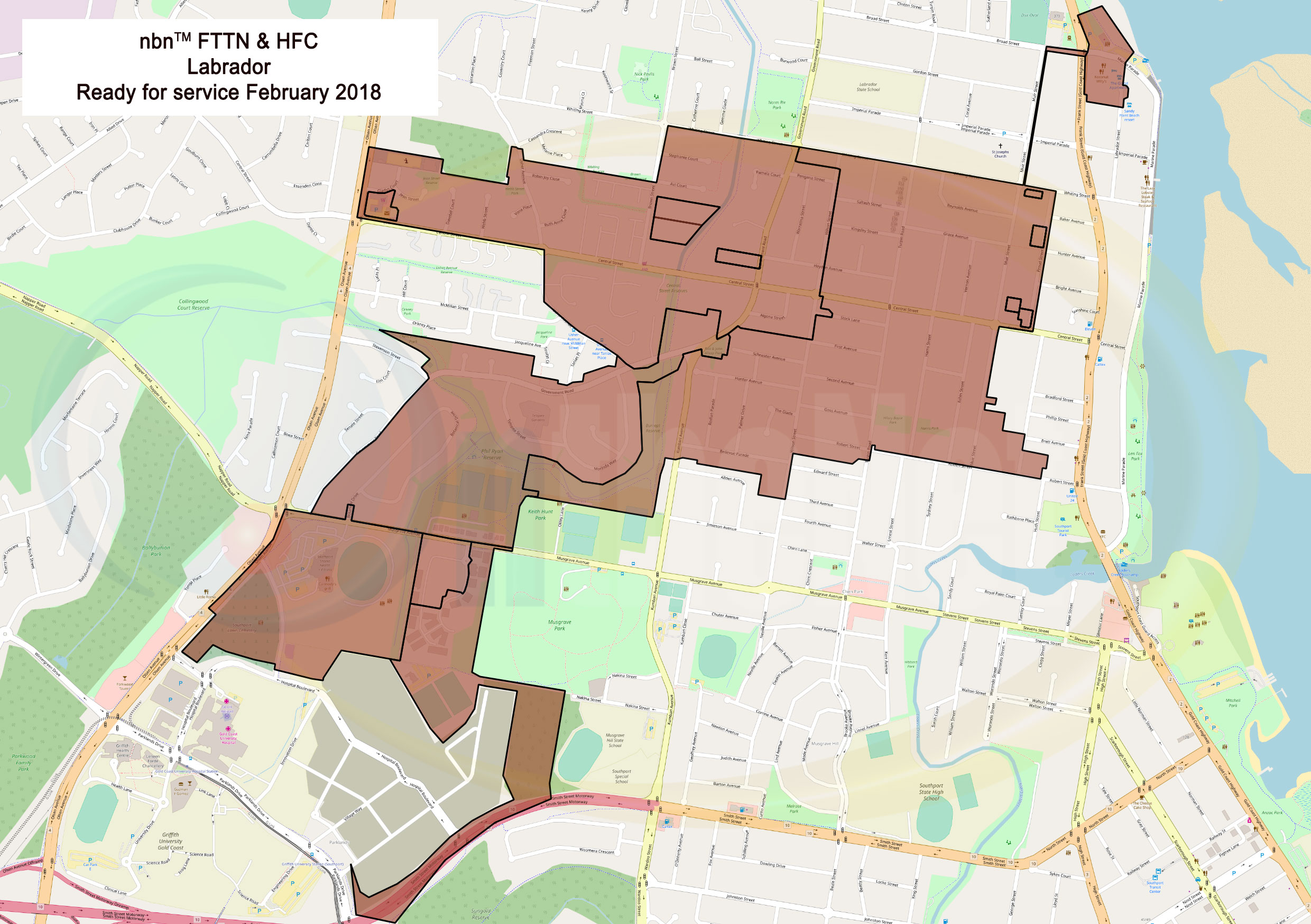 Gold Coast NBN Rollout News & Maps - OntheNet