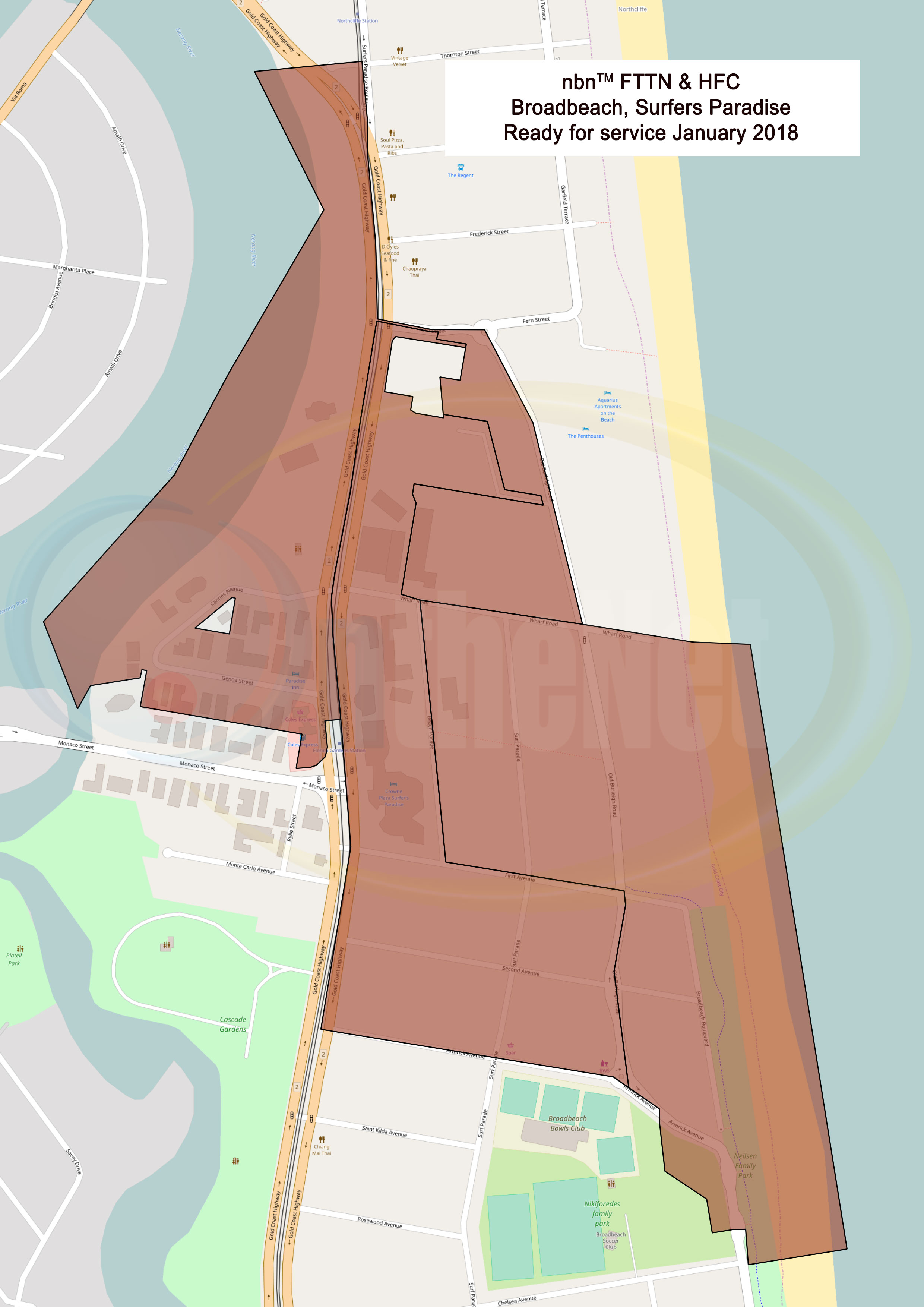 Gold Coast NBN Rollout News & Maps - OntheNet