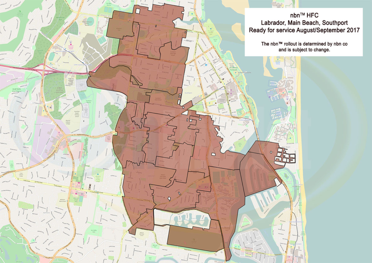 Gold Coast nbn™ Rollout Update - Main Beach, Southport & Labrador ...