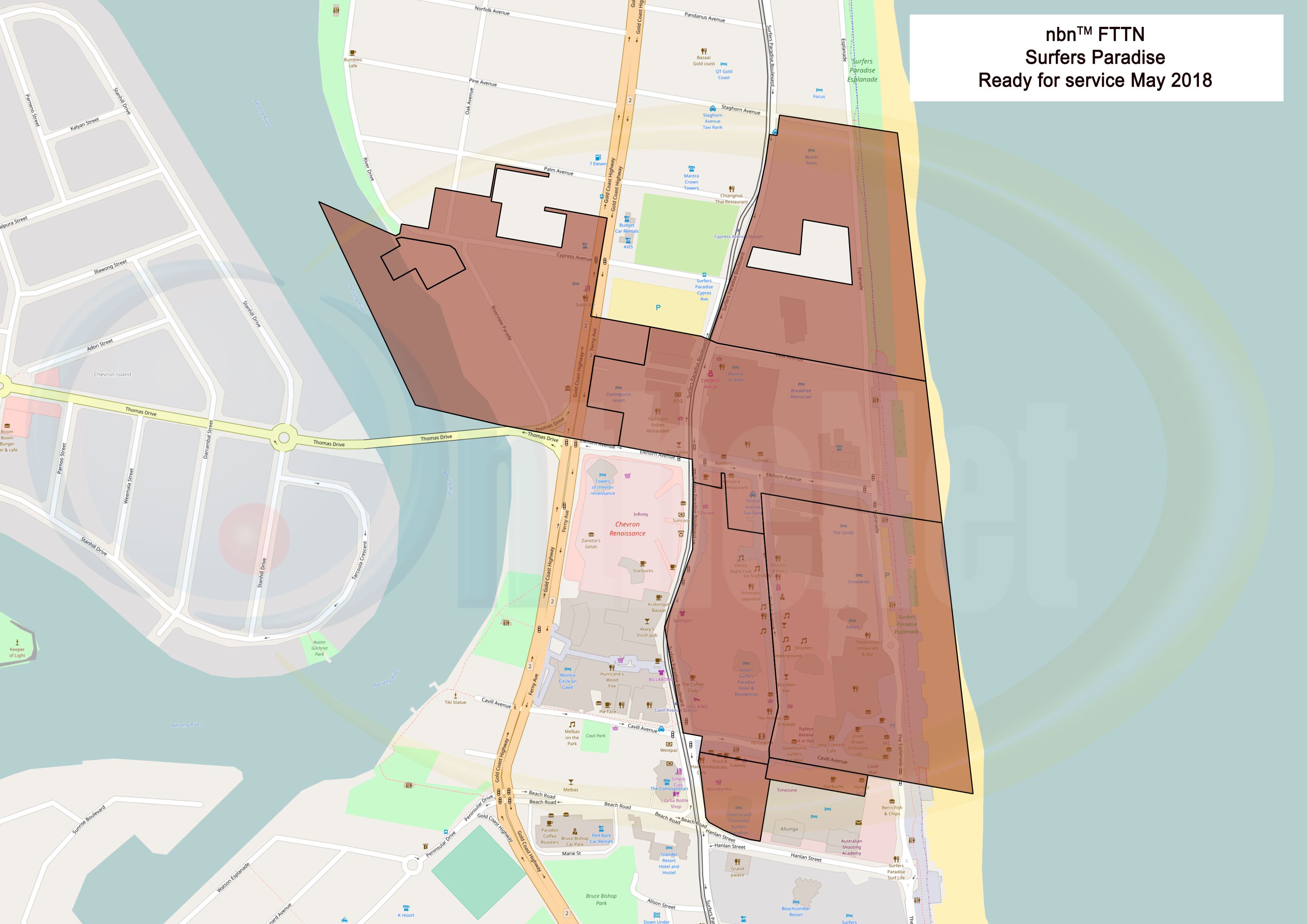 Gold Coast NBN Rollout News & Maps - OntheNet Gold Coast NBN Rollout News & Maps - OntheNet