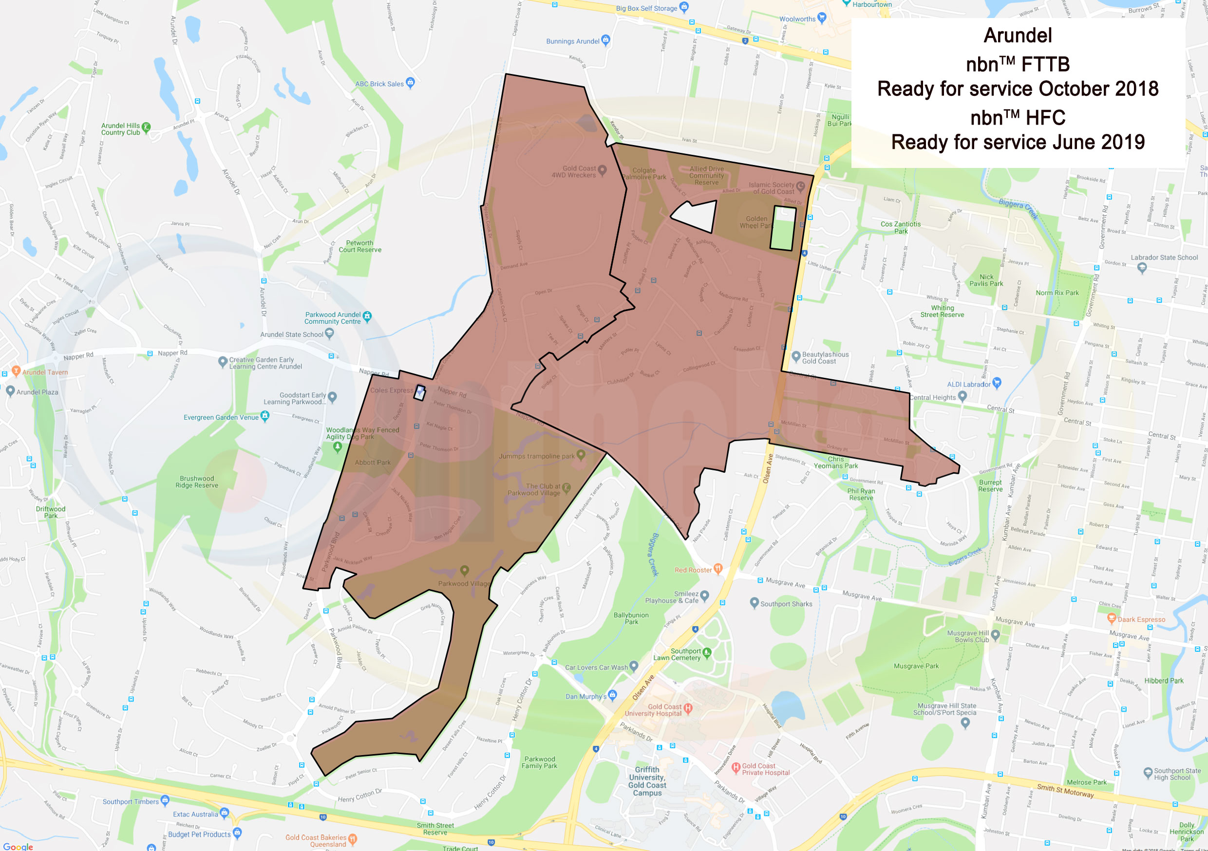 Gold Coast NBN Rollout News & Maps - OntheNet