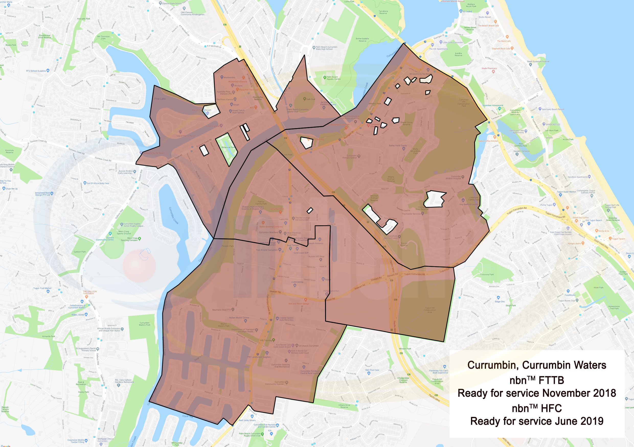 Gold Coast NBN Rollout News & Maps - OntheNet