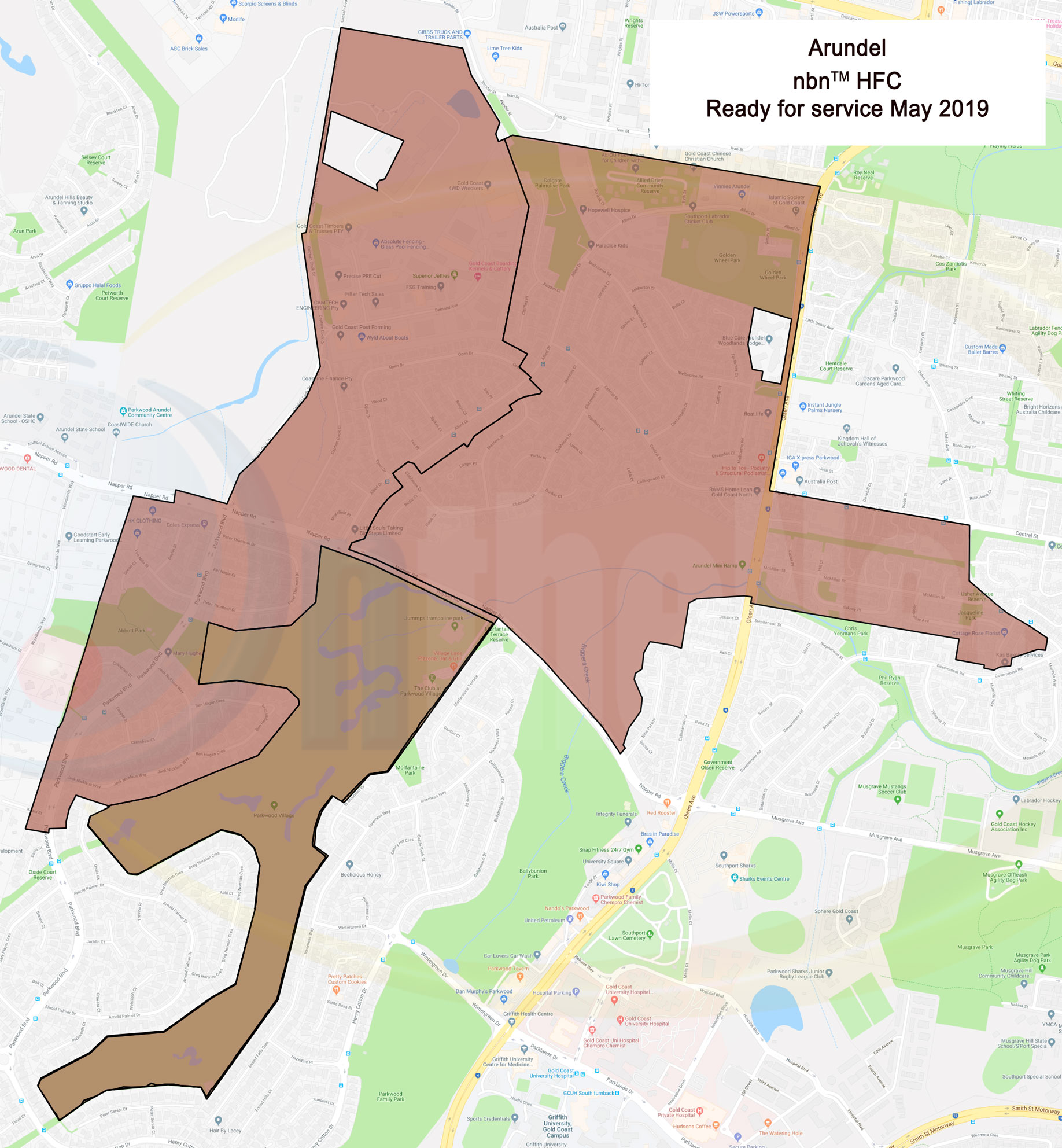Gold Coast NBN Rollout News & Maps - OntheNet