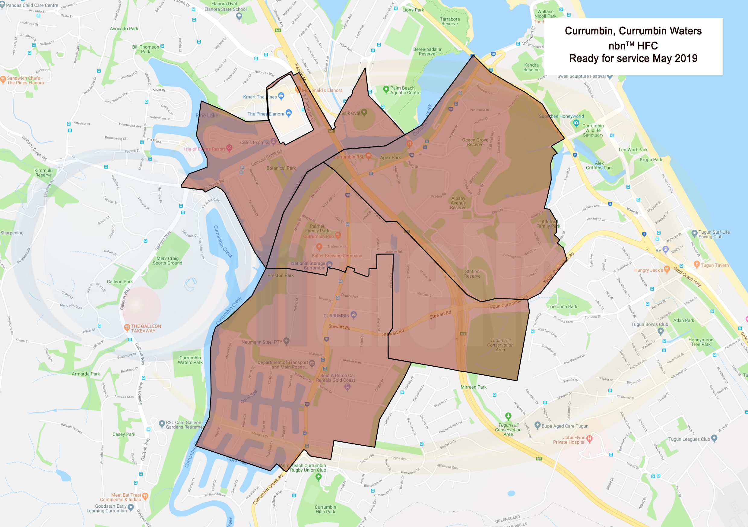 Gold Coast NBN Rollout News & Maps - OntheNet