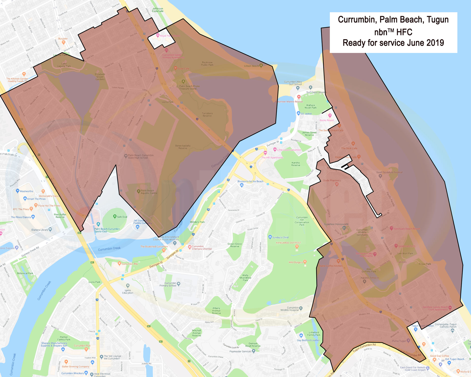Gold Coast NBN Rollout News & Maps - OntheNet