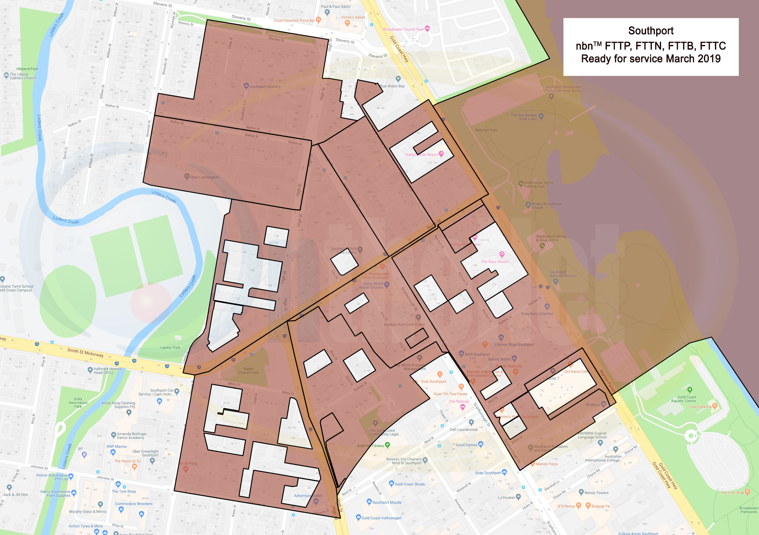 Gold Coast NBN Rollout News & Maps - OntheNet