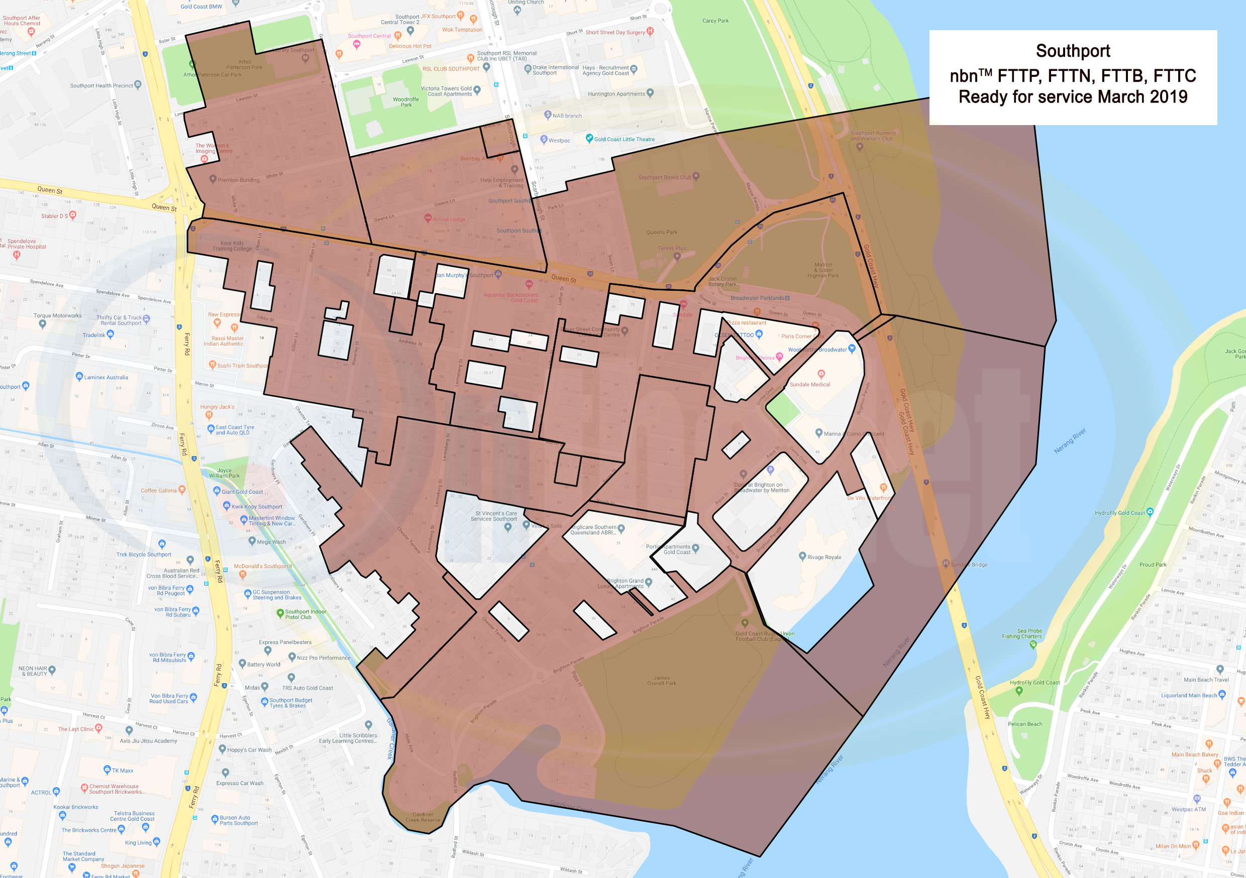 Gold Coast NBN Rollout News & Maps - OntheNet