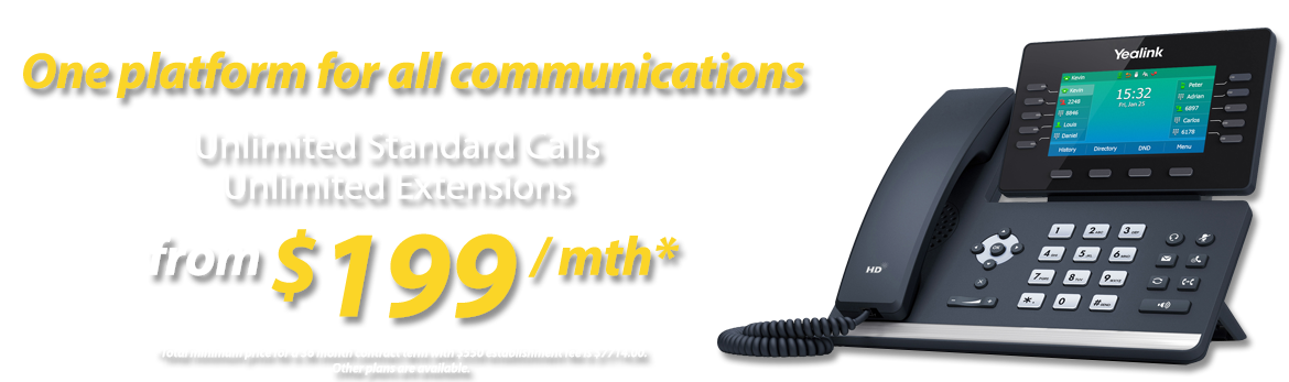 3CX Business Phone Plus with Unlimited Calls from OntheNet